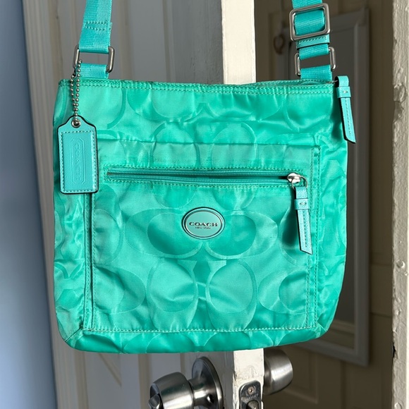 Coach | Bags | Coach Getaway Signature Nylon File Bag | Poshmark